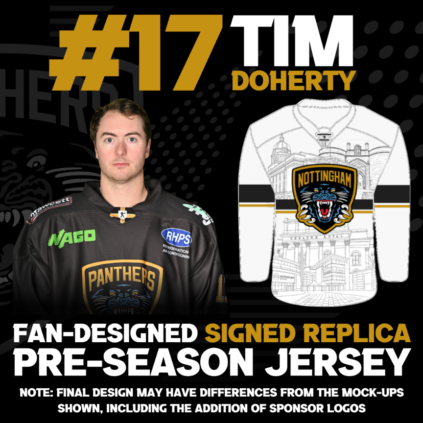 Enter Raffle to Win Signed Replica Tim Doherty Pre-Season Jersey hosted ...