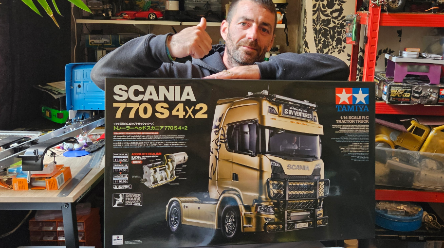 Enter Raffle to Win Tamiya Scania 770s 4x2 model truck kit/RC hosted by ...