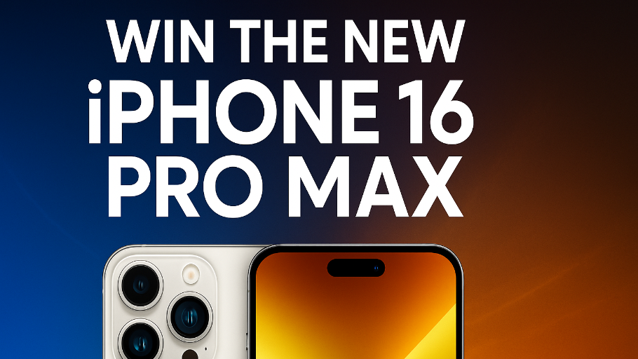 Enter Raffle to Win Win the New iPhone 16 Pro Max Only £2.50! hosted by ...
