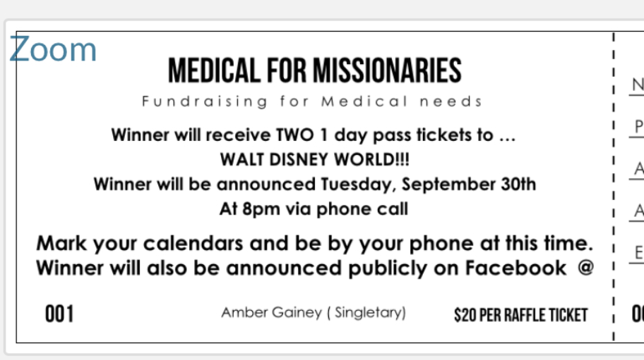 Enter Raffle to Win TWO- 1 Day Pass Tickets to Walt Disney World, FL ...