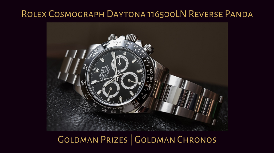 Enter Raffle to Win Rolex Daytona 116500LN Reverse Panda or £22k/$29k ...