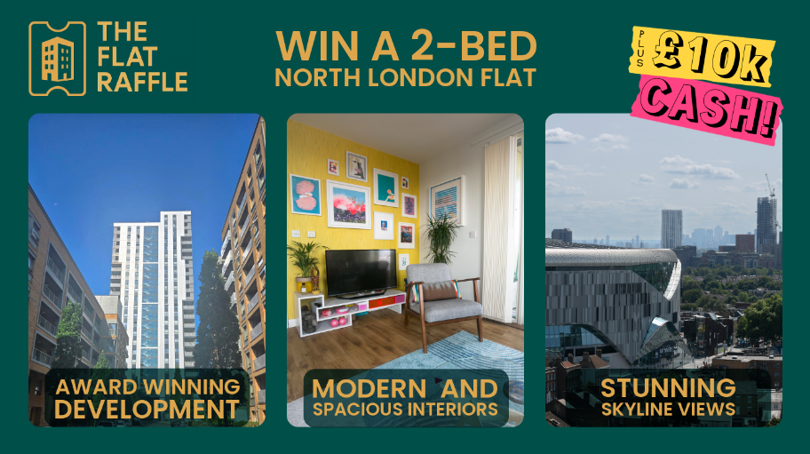 Enter Raffle to Win 2-Bed London Flat and £10k CASH hosted by Gina @the ...