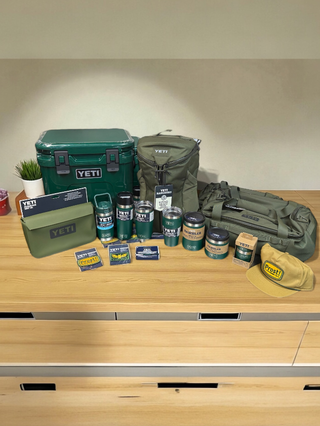 Enter Raffle to Win The Big Green YETI Raffle hosted by YETI Raffles UK