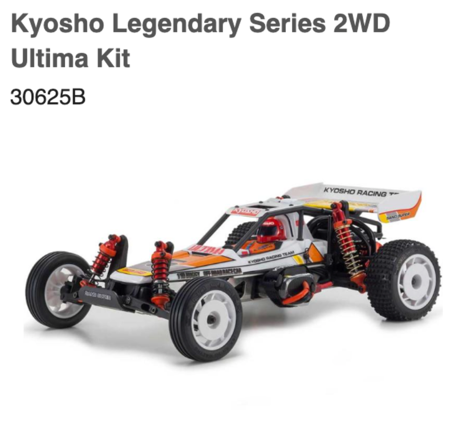 Enter Raffle to Win Any Currently Available Kyosho Legendary RC Kit ...