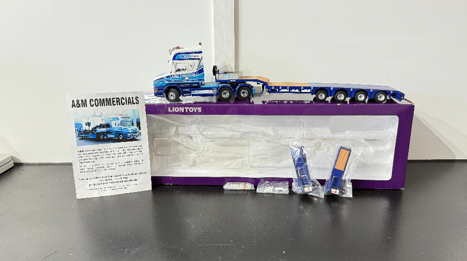 Enter Raffle to Win A&M COMMERCIALS 1:50 SCANIA T-CAB! hosted by ...