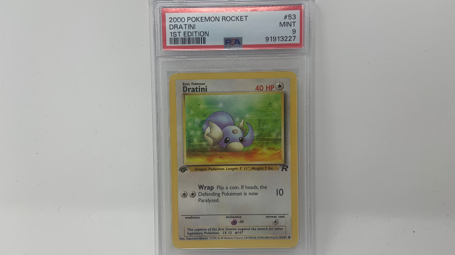 Enter Raffle to Win 2000 Pokemon Team Rocket Dratini PSA 9 hosted by RG ...