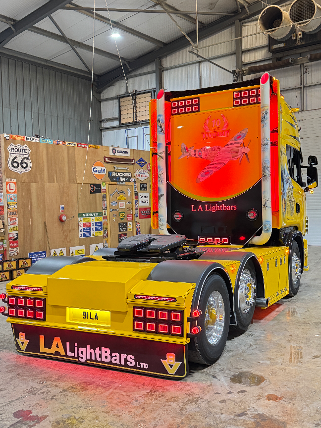 Enter Raffle to Win SCANIA 164 480 V8 hosted by Trucker Tim