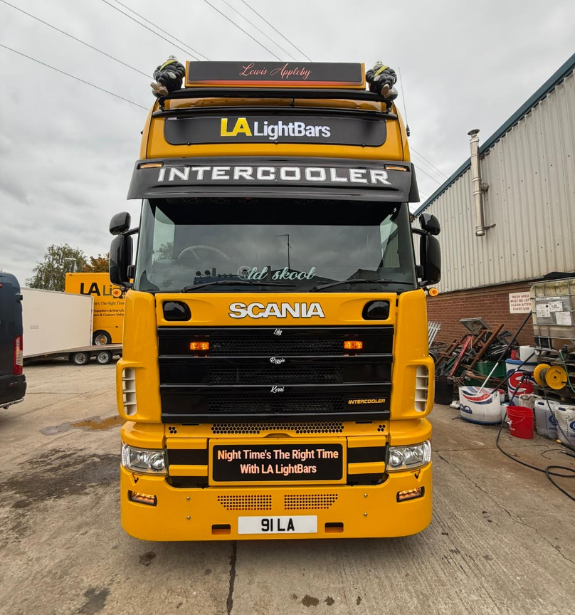 Enter Raffle to Win SCANIA 164 480 V8 hosted by Trucker Tim