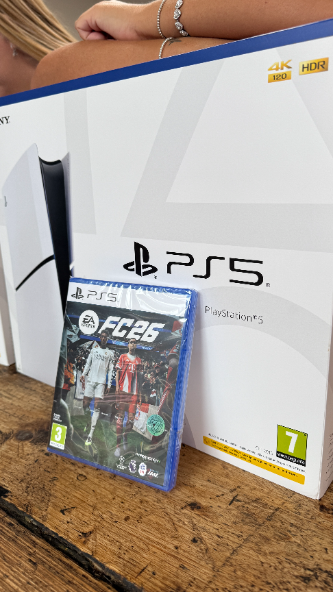 Enter Raffle to Win Win Brand New PS5 with FC26 hosted by Martin Clarke