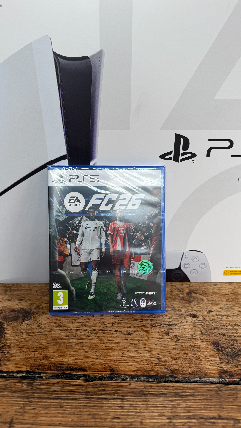 Enter Raffle to Win Win Brand New PS5 with FC26 hosted by Martin Clarke