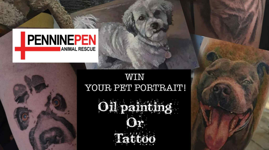 Enter Raffle to Win A Tattoo or Oil Portrait of your Pet hosted by ...