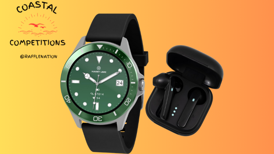 Enter Raffle to Win smart watch and wireless earbuds hosted by Coastal ...