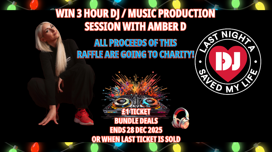 Enter Raffle to Win DJ / Music Production session with Amber D! hosted ...