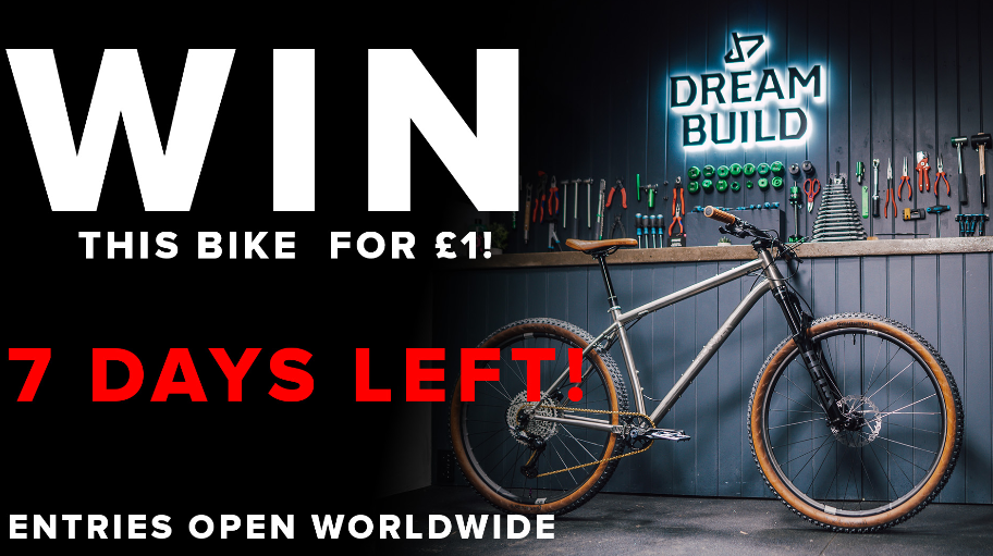 Enter Raffle to Win SONDER BROKEN ROAD TITANIUM MTB - £1 TICKETS ...