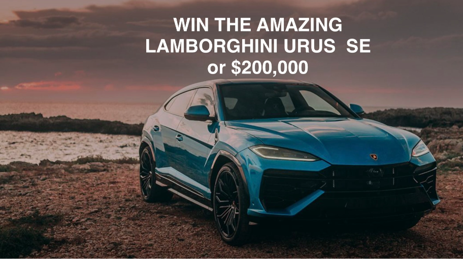 Enter Raffle to Win The Fabulous Lamborghini Urus SE or €/$200,000 ...