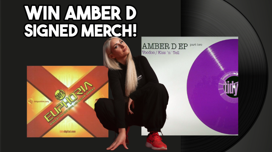 Enter Raffle to Win Amber D Signed Merch! hosted by Amber D