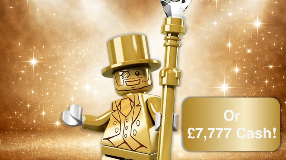 Enter Raffle to Win REAL & SEALED LEGO MR. GOLD hosted by Cherrie’s ...