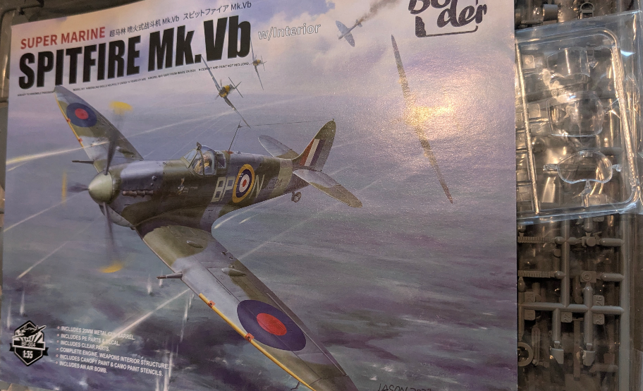 Enter Raffle to Win Border Models 1/35th Supermarine SPITFIRE Mk.Vb ...
